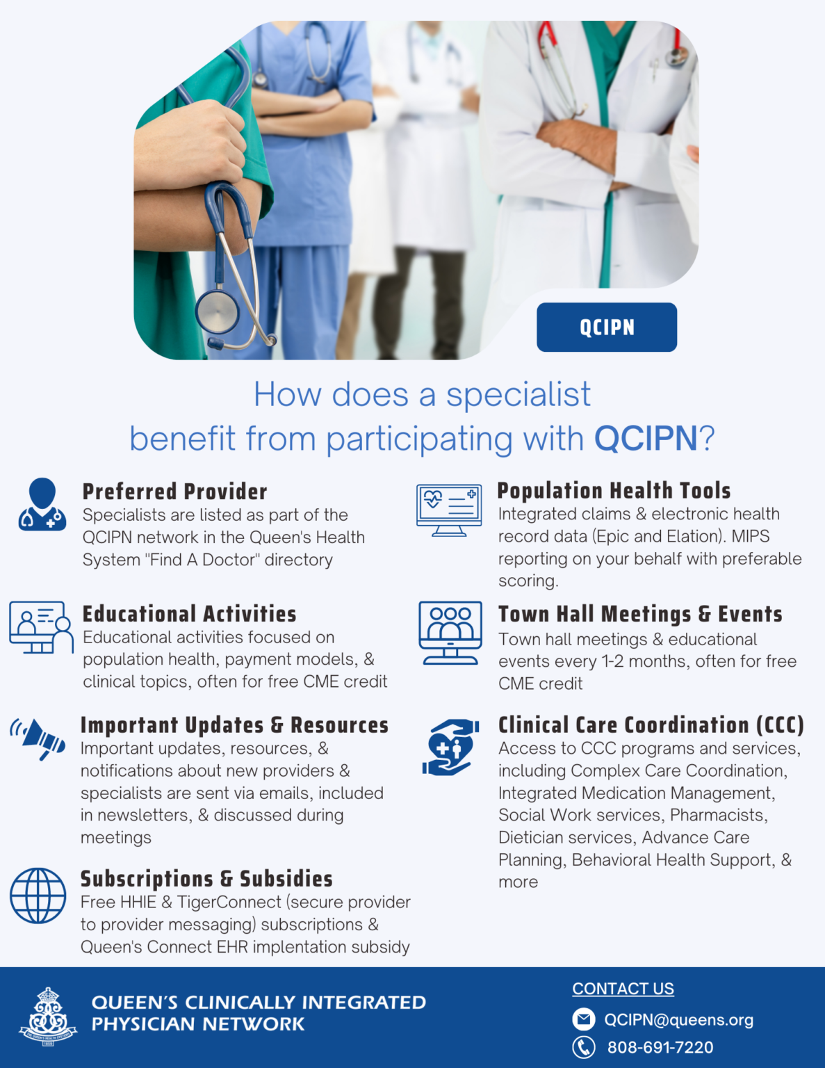 Join QCIPN - QCIPN | Queenʻs Clinically Integrated Physician Network